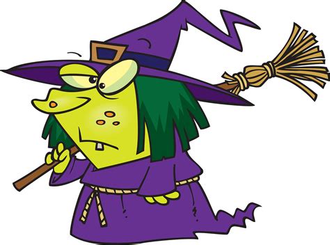 Cartoon Witch Clip Art