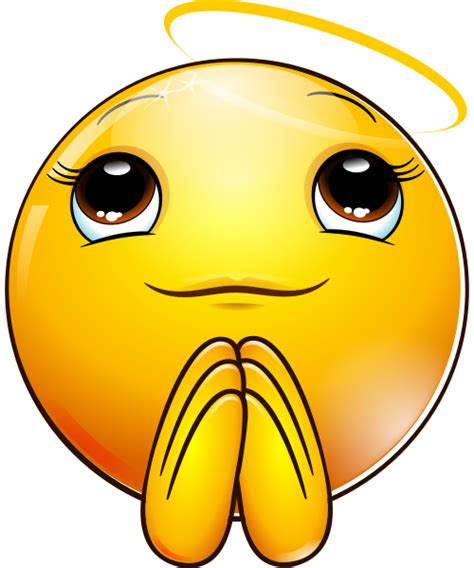 Praying Smiley Emoticon