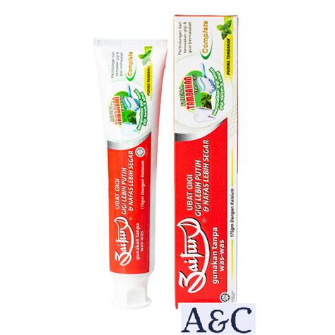 Zaitun Toothpaste Extramint 175gubat Gigi Extramint 175gzaitun