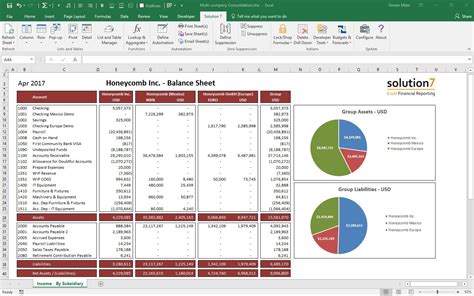 Excel Financial Report Templates Cardtemplate My Id