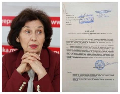 ДЕНЕС Проф Силјановска Давкова на суд во ОДБРАНА НА ЗАКОНОТ