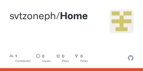 Github Svtzonephhome