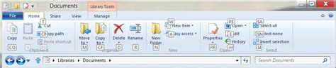 Windows 8 Explorer Keyboard Shortcuts