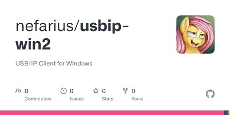 Github Nefariususbip Win2 Usbip Client For Windows
