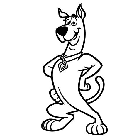 Dibujar Scooby Doo Gratis Para Colorear Imprimir E Dibujar Coloringlib