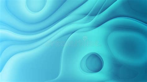 Light Blue Smooth Glossy Wave Abstract Motion Background Stock Footage Video Of Animation