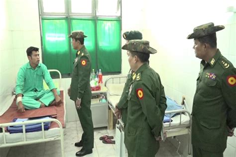 လွိုင်ကော်မြို့နှင့် တောင်ငူမြို့တို့ရှိ တပ်မတော်ဆေးရုံ၌ တက်ရောက