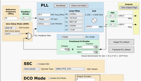 cdce6214 q1 smps rf designer wants to set up this clock generator to