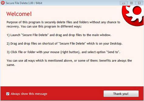 Download Secure File Delete V1 00 Freeware Afterdawn Software
