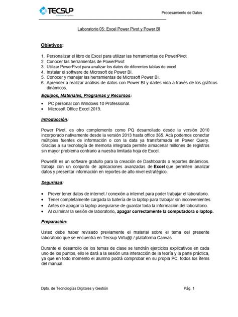 L05 Power Pivot Y Power Bi Descargar Gratis Pdf Microsoft Excel Microsoft