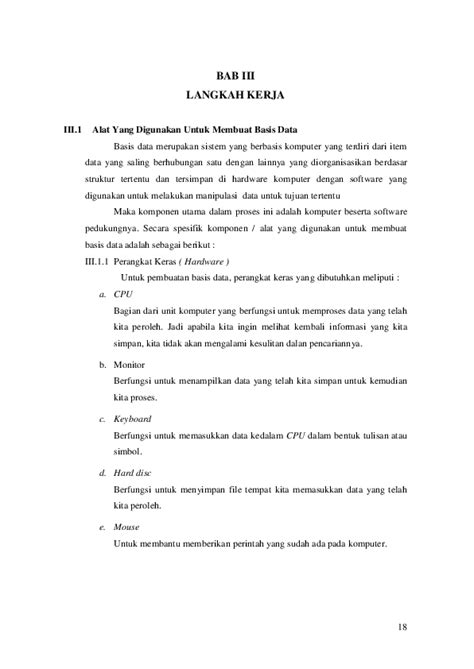 Pdf Tutorial Basis Data Di Microsoft Access