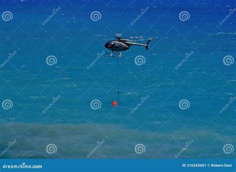 Helicopter Bucket Stock Image Image Of Bucket Specialized 316343601