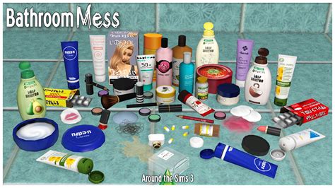 Around The Sims 3 Bathroom Mess When I Try To Decorate A Slobs House
