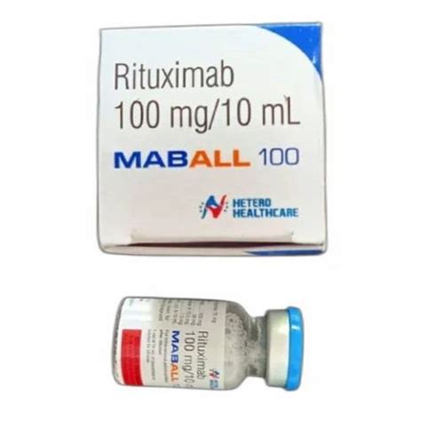 Rituximab Hetero Drugs Ltd Maball 100 Mg Injection Packaging 10ml At