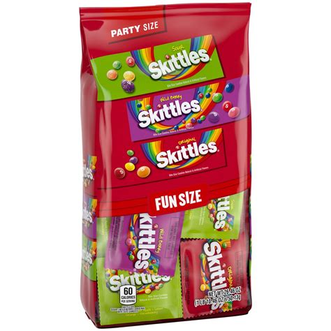 Skittles Original Assorted Bulk Candy Variety Pack Wild