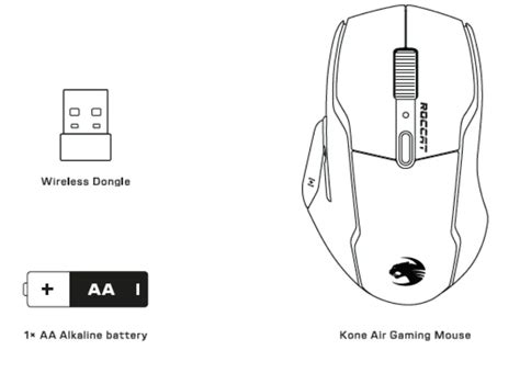 Roccat Kone Air Gaming Mouse User Guide