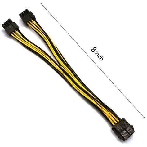 8 Pin Female To Dual Gpu 8pin 6 2 Pin Male Gpu 8 Vicedeal
