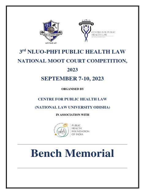 Bench Memo Applicant Cphl Moot 2023 Pdf Trade Secret Legal Liability