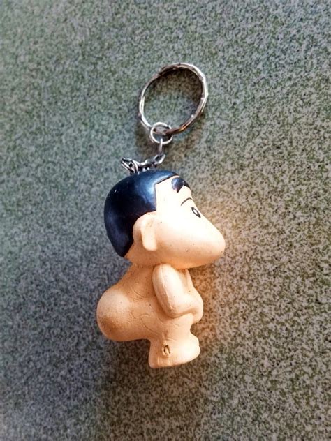 Original Crayon Shin Chan Naked Keychain Hobbies Toys Toys Games