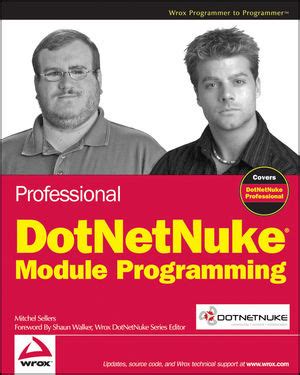 Professional Dotnetnuke Module Programming Wiley