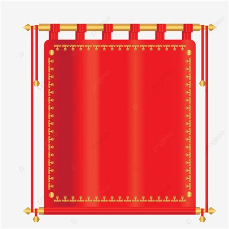 Scroll Paper Ribbon Red Gold Color Text Vector Design Background Scroll Paper Paper Ribbon