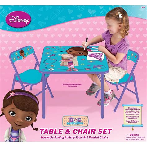 Disney Princess Doc Mcstuffn Activity Table Set Walmart Com Activity Table Disney Doc