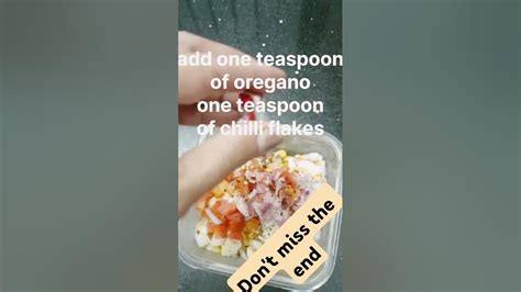 Protein Corn Paneer Chat Viral Recipe Youtubeshorts Foryou Like