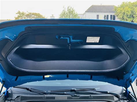 Frunk Lighting Installed Mounted Led Lighting Kit To Frunk Lid Liner Macheforum Ford