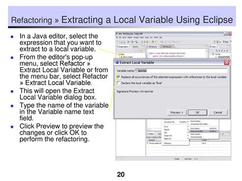Module Road Map Refactoring Why Refactoring Examples Ppt Download
