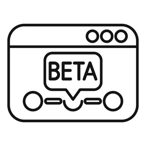 Premium Vector Beta Testing Website Showing Software Development Stage