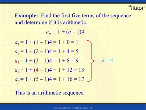 Arithmetic Sequence And Series Pptx