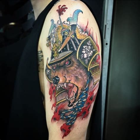 Japanese Bear Tattoo Art In Travel — Black Bear Brand