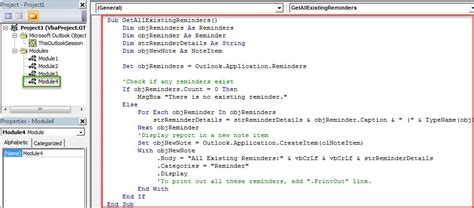 How To Quickly Get A List Of All The Existing Reminders In Your Outlook