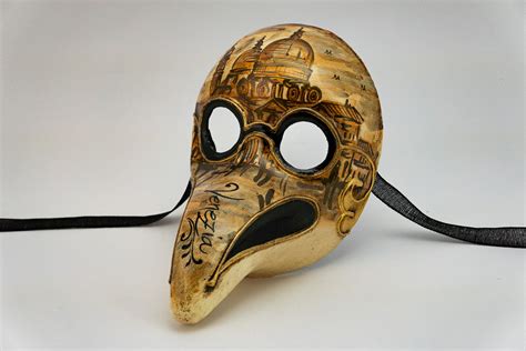 Authentic Venetian Plague Doctor Mask
