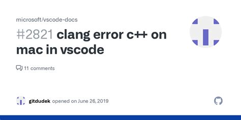 clang error c on mac in vscode · issue 2821 · microsoft vscode docs · github