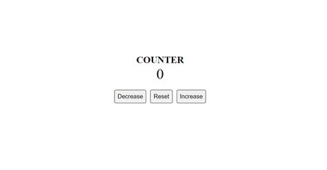 Github Rafaelm10challenge Counter Challenge Create One Counter Who