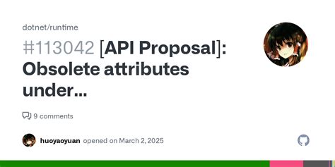 Api Proposal Obsolete Attributes Under S R Compilerservices With No Effect Issue