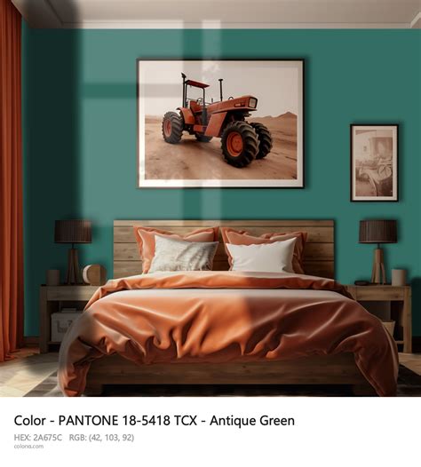 About Pantone 18 5418 Tcx Antique Green Color Color Codes