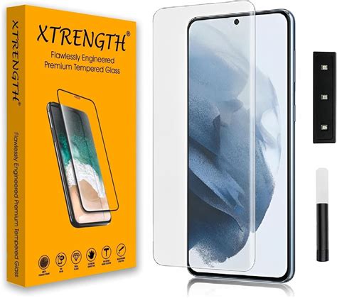 xtrength advanced hd curved uv tempered glass screen protector designed for realme gt 6t 5g