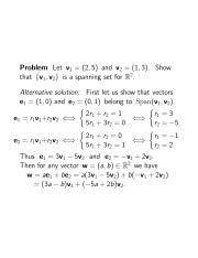 Spanning Set Proof for R² using Vectors and Course Hero