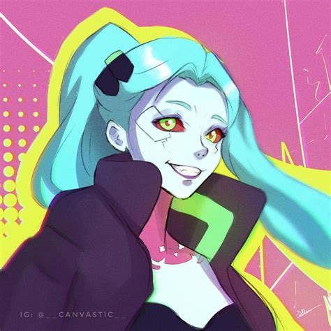 My Rebecca Fanart From Cyberpunk Edgerunners Ranime
