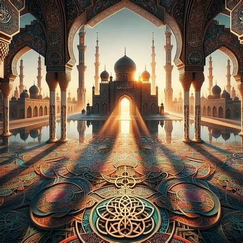 Download Ai Generated Islamic Mosque Royalty Free Stock Illustration