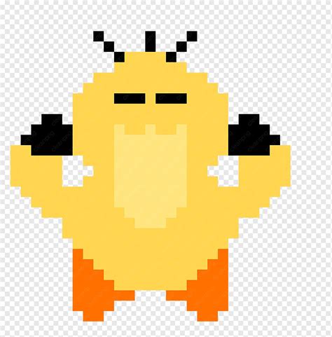 Psyduck Pixel Art Cross Stitch Dweeb Psyduck So I Ve Been Sick