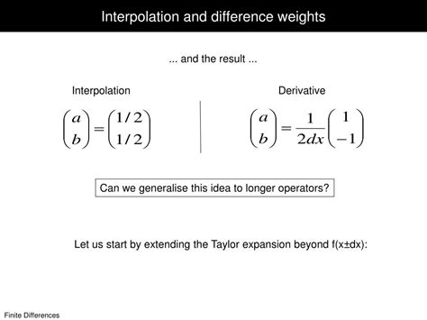 Ppt Finite Difference Approximations Powerpoint Presentation Free