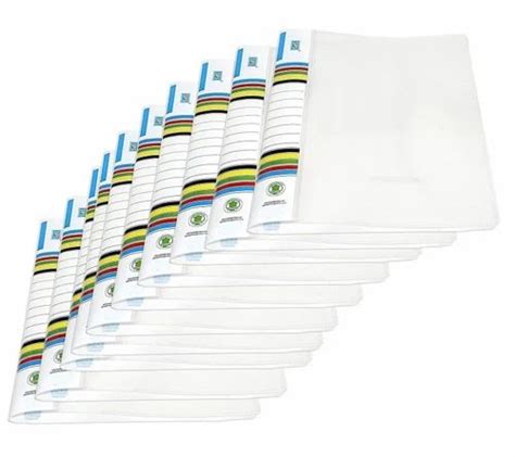 A Size Transparent Report File Folder With Plastic Clip For Certificates Office Documents At