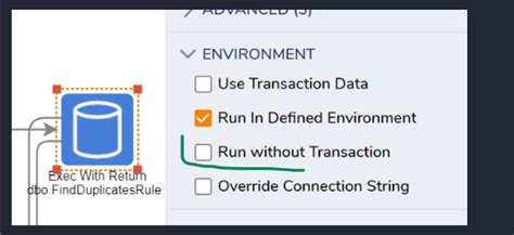 Call A Stored Procedure Without Wrapping In A Transaction — Decisions