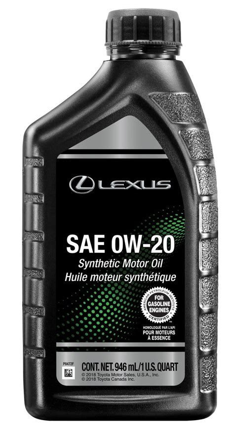Lexus Synthetic Motor Oil Buy Lexus Parts In Markham On