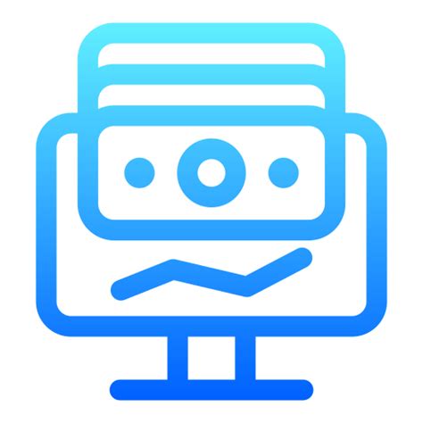 Report Generic Gradient Icon
