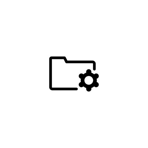 File Setting Icon Simple Vector Perfect Illustration 13438934 Vector