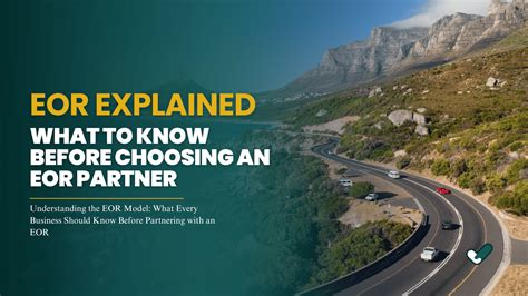 Eor Model Explained What To Know Before Partnering
